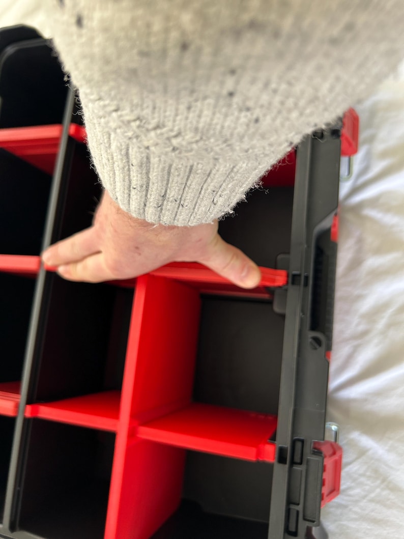 Milwaukee Packout DEEP Organiser Dividers Inserts - Single or Double ...