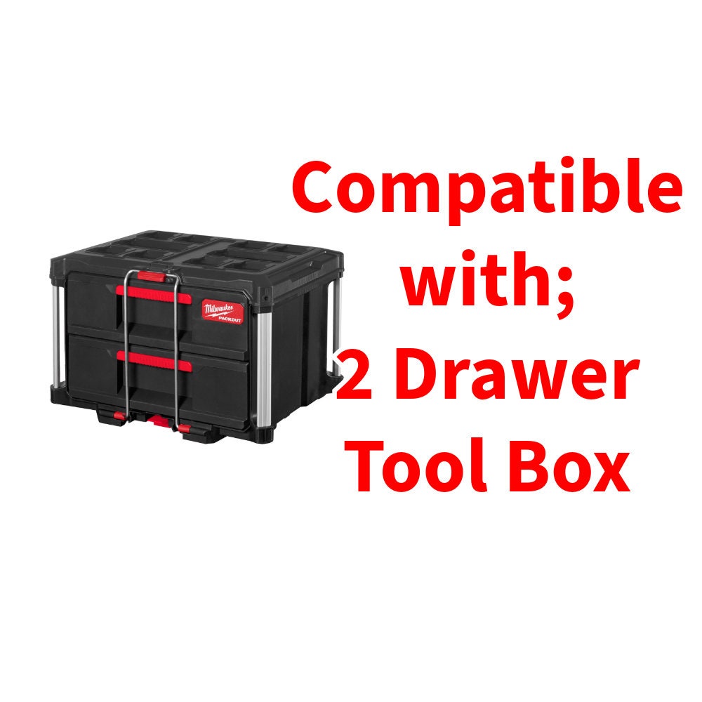 DRAWER Tool Box Custom Labels for Milwaukee Packout Personalise Text - Etsy