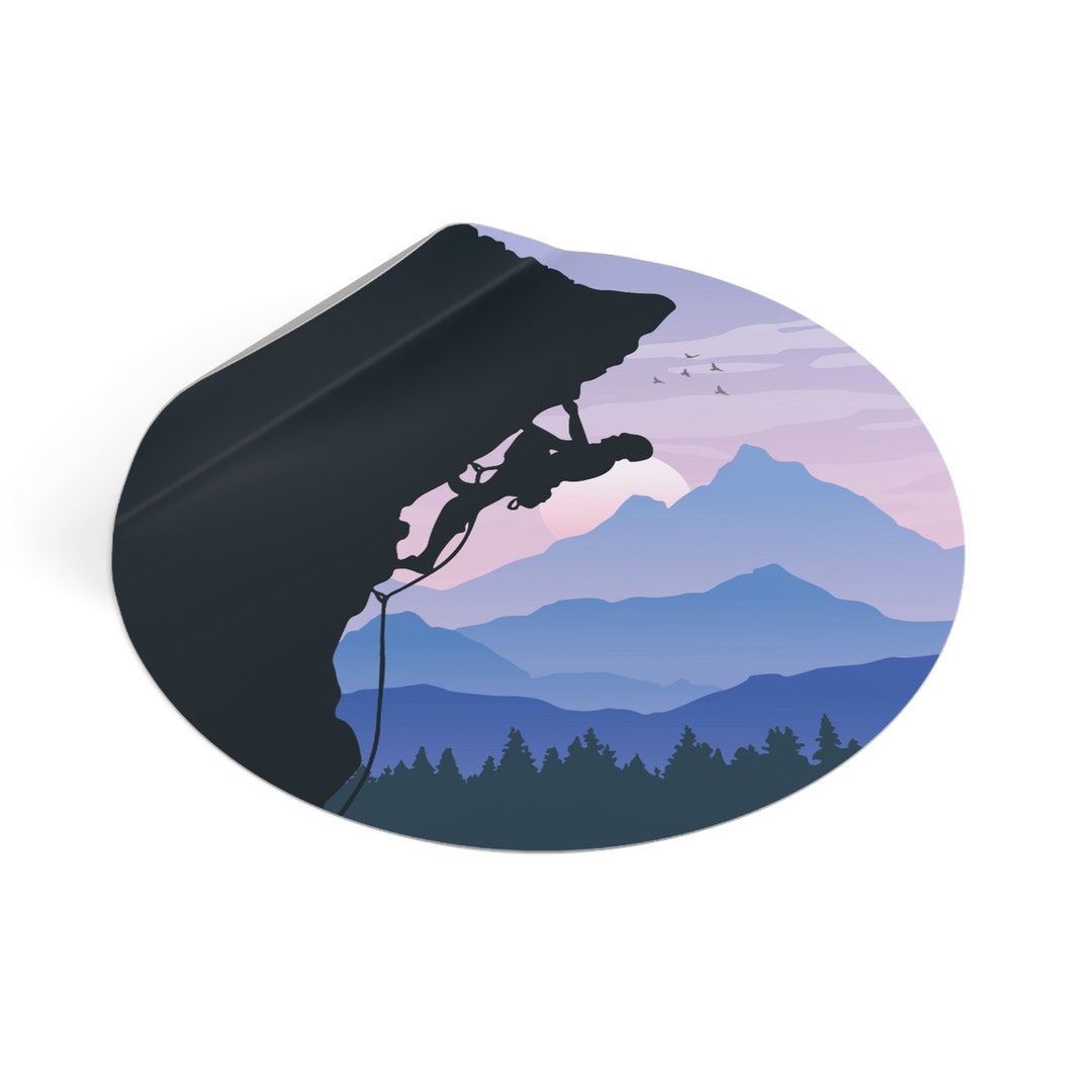 Vinyl Stickers, Rock Climbing Sticker Set, the Best Views Gift for ...