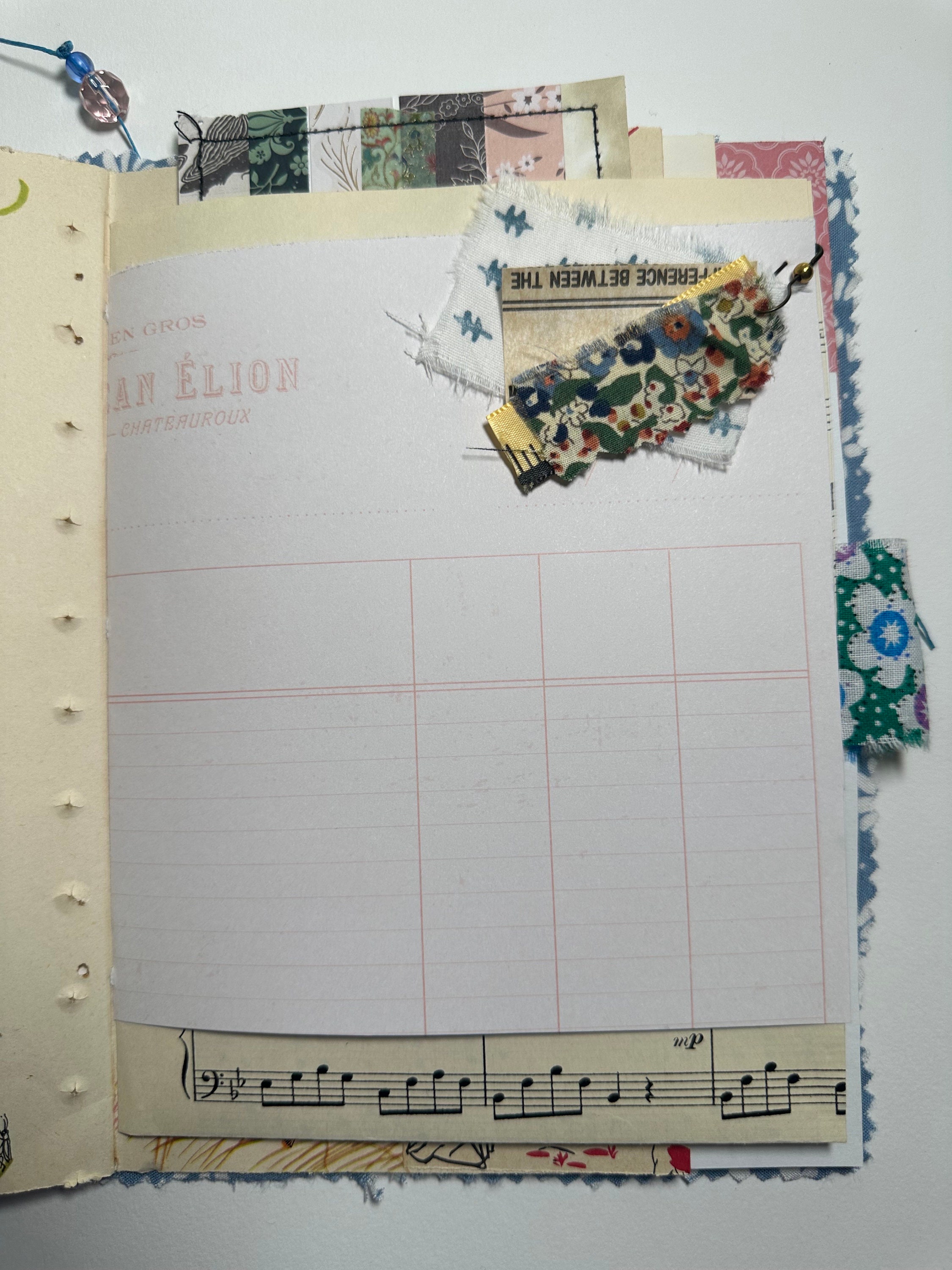 Sewing Pattern Journal | Soft Cover Journal | Vintage Sewing Pattern ...