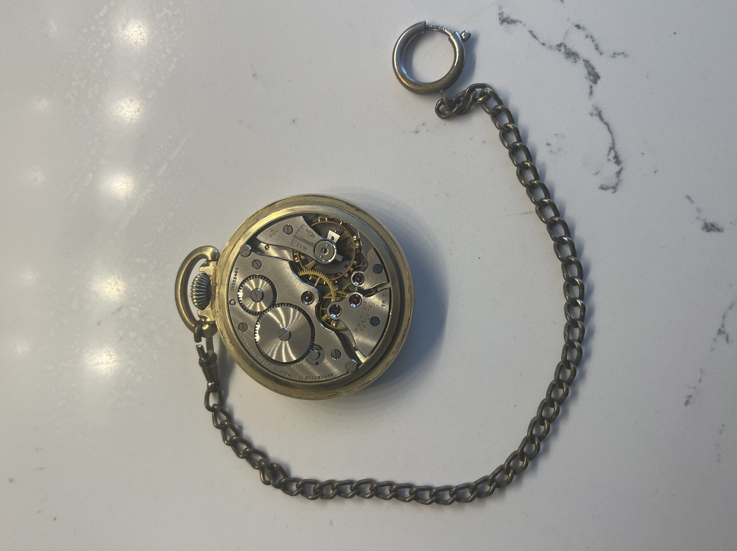 Vintage Waltham 17 Jewel Railroad Grade 10k Rolled Gold Pocket Watch - Etsy