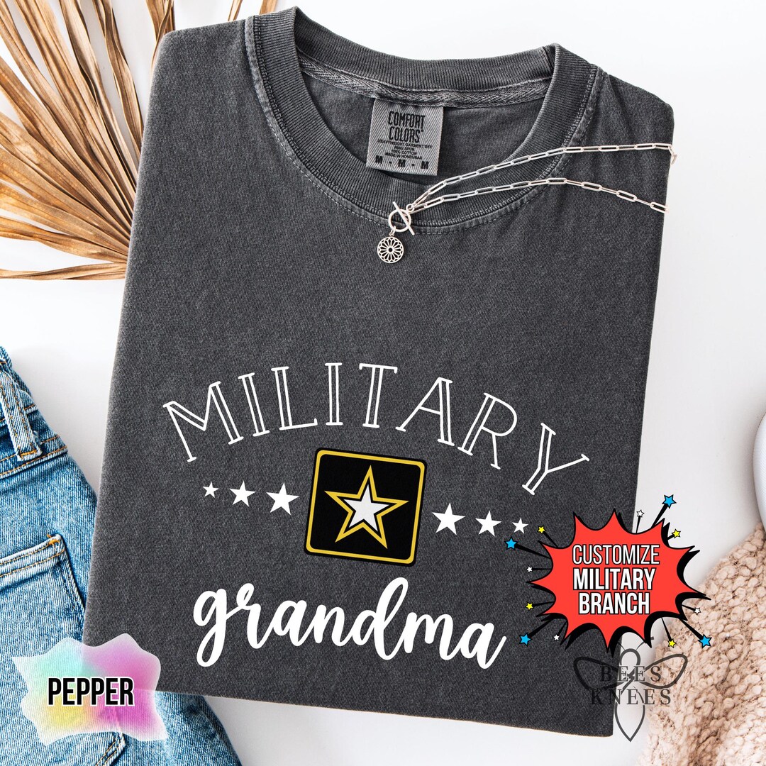 Military Grandma T-shirt, Love My Hero, Deployment Homecoming, Proud ...