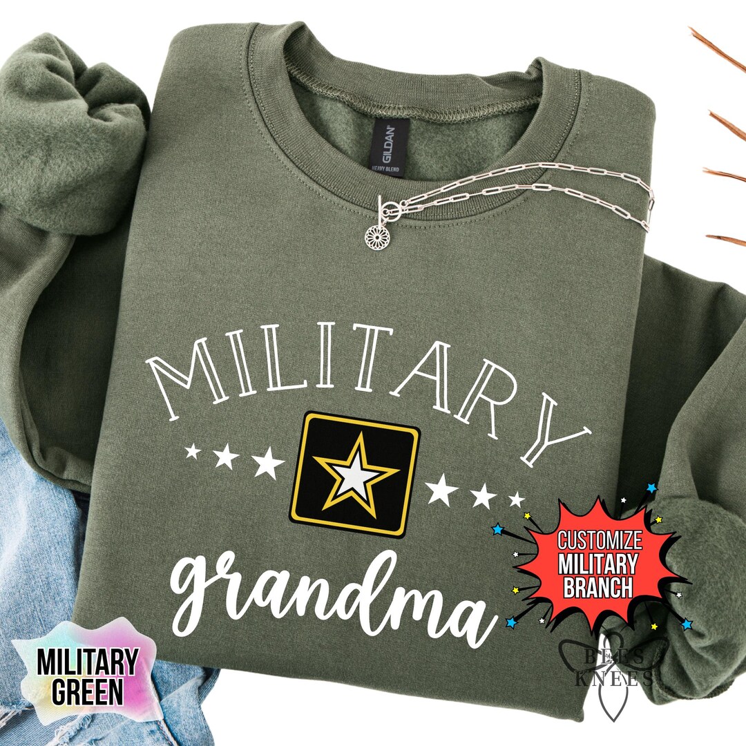 Military Grandma Sweatshirt, Love My Hero, Deployment Homecoming, Proud ...