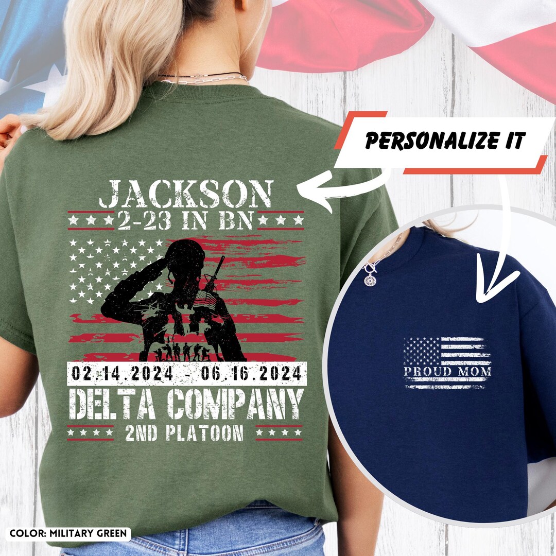 Military Boot Camp Graduation Shirt Personalized Basic Training Family ...