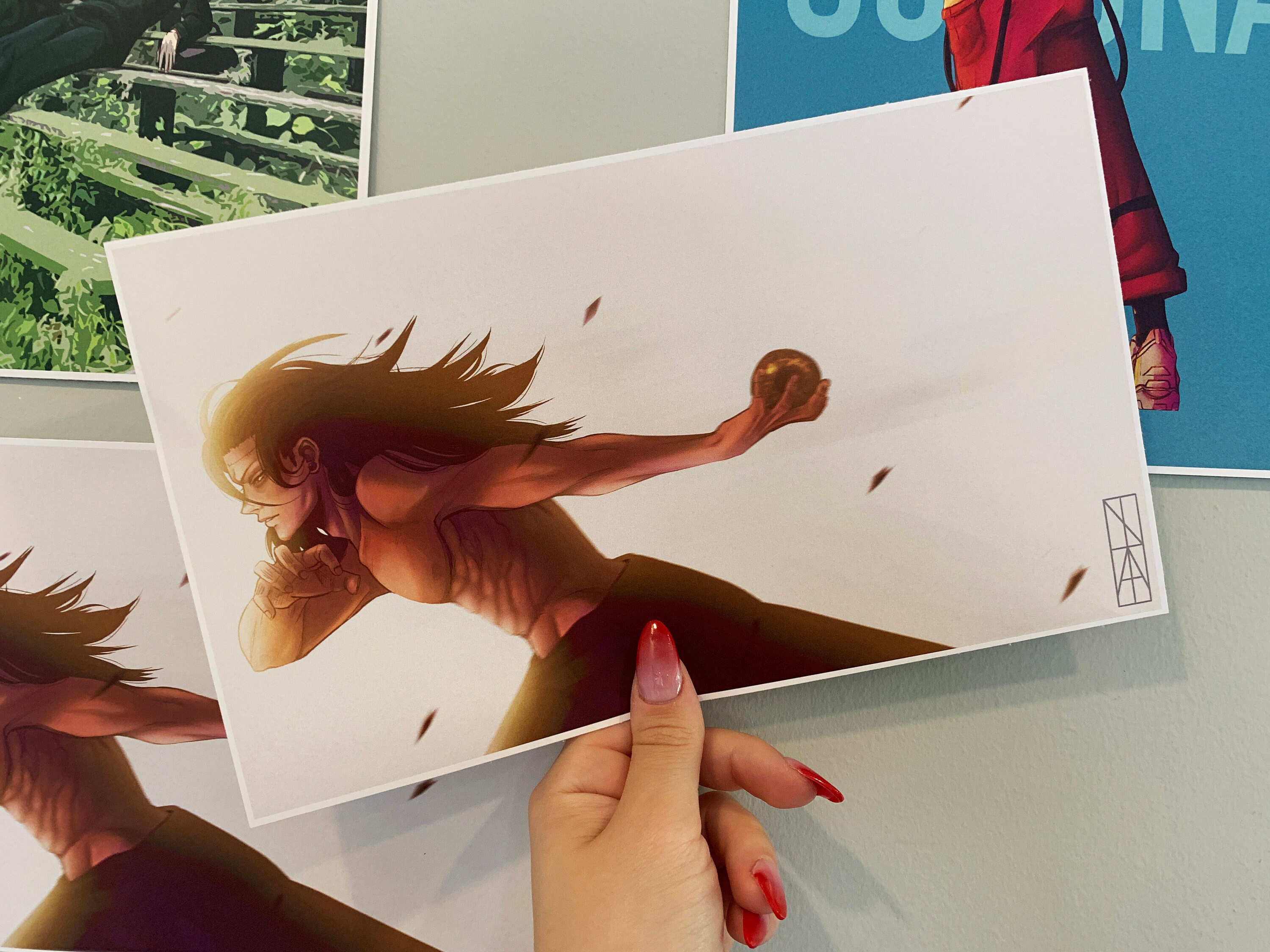 Cursed Energy Geto Print JJK - Etsy