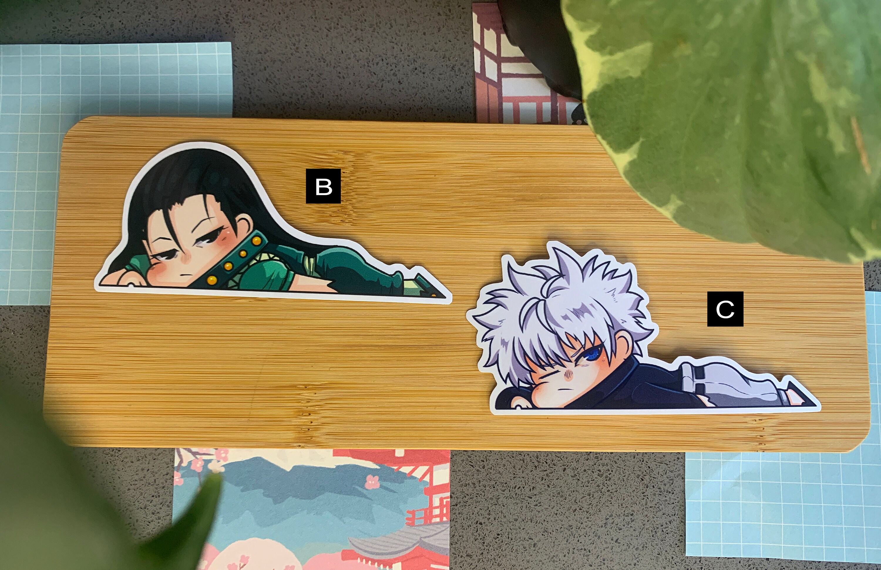 HXH Lazy Stickers Cute Chibis - Etsy