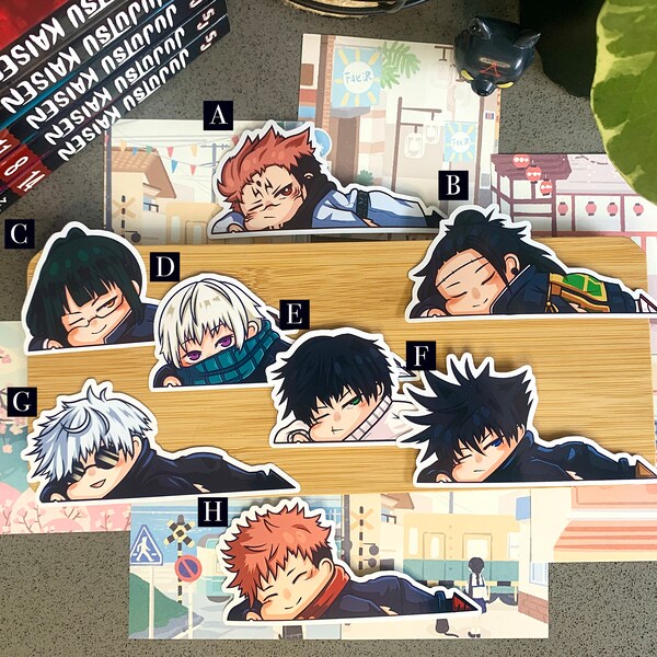 Jjk Manga Stickers - Etsy
