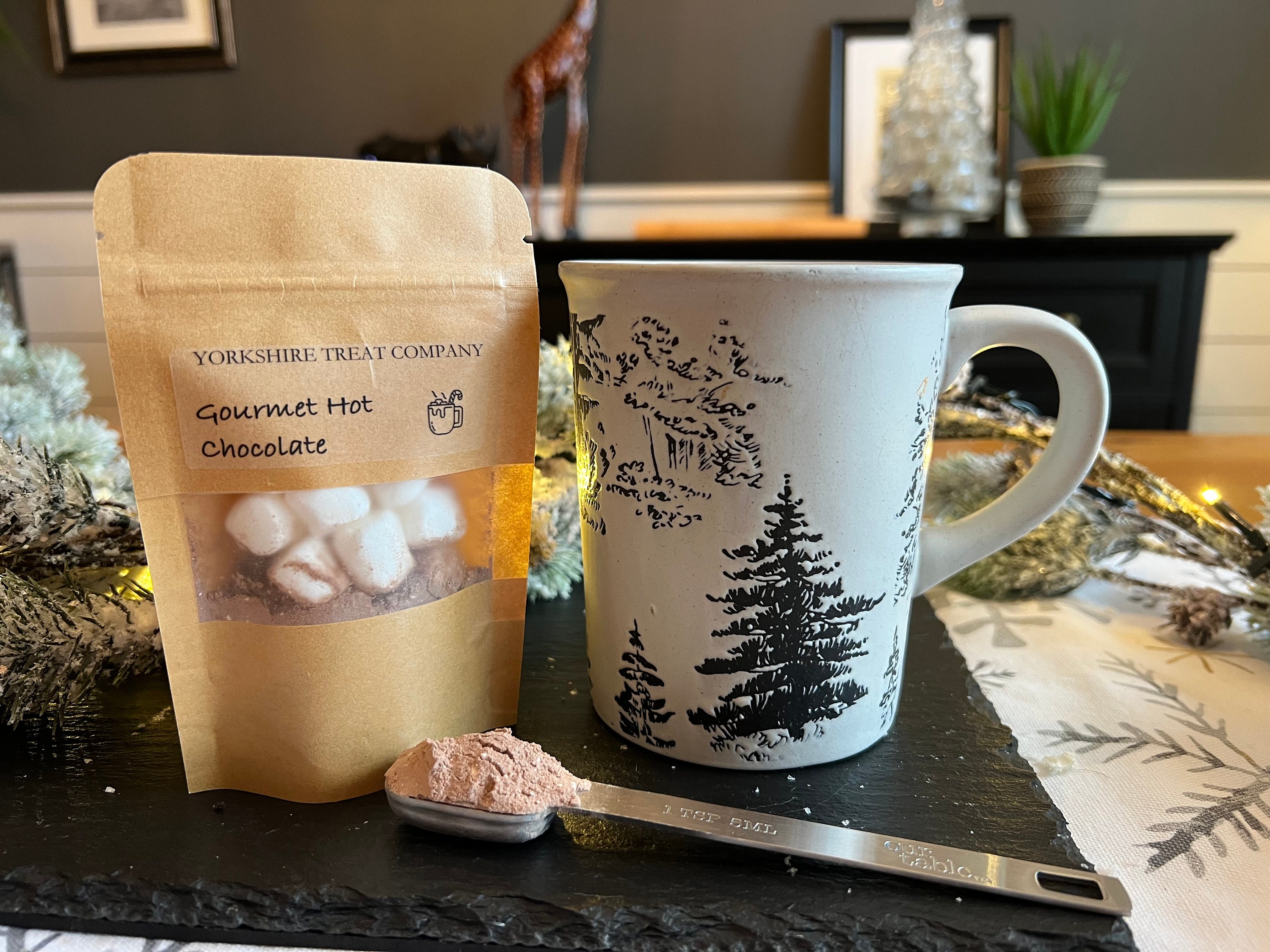 Hot Chocolate Gift Box 4 Homemade Pouches 2 Flavor Choices - Etsy