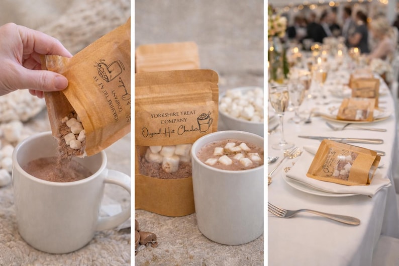 Homemade Hot Chocolate Pouches With Marshmallow | Single Serving ...