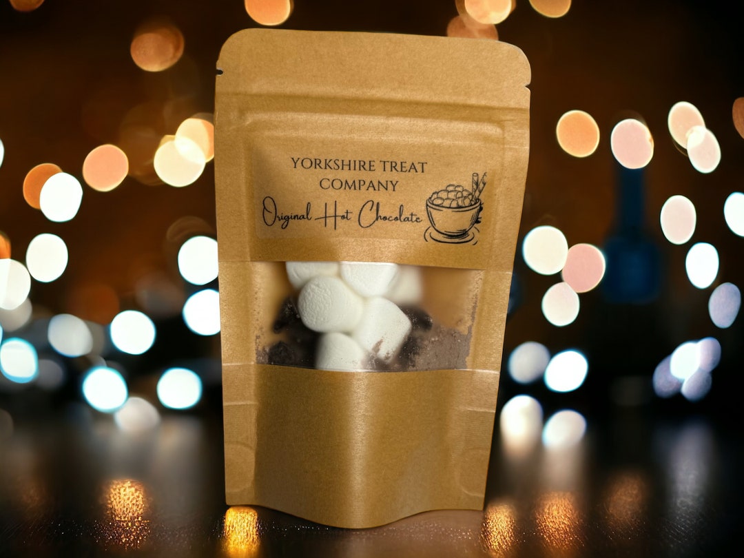 Hot Chocolate Wedding Favors - Customizable Gourmet Cocoa Pouches - Perfect for Bridal Showers ...