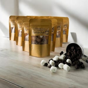 Homemade Hot Chocolate Pouches With Marshmallow | Single Serving ...
