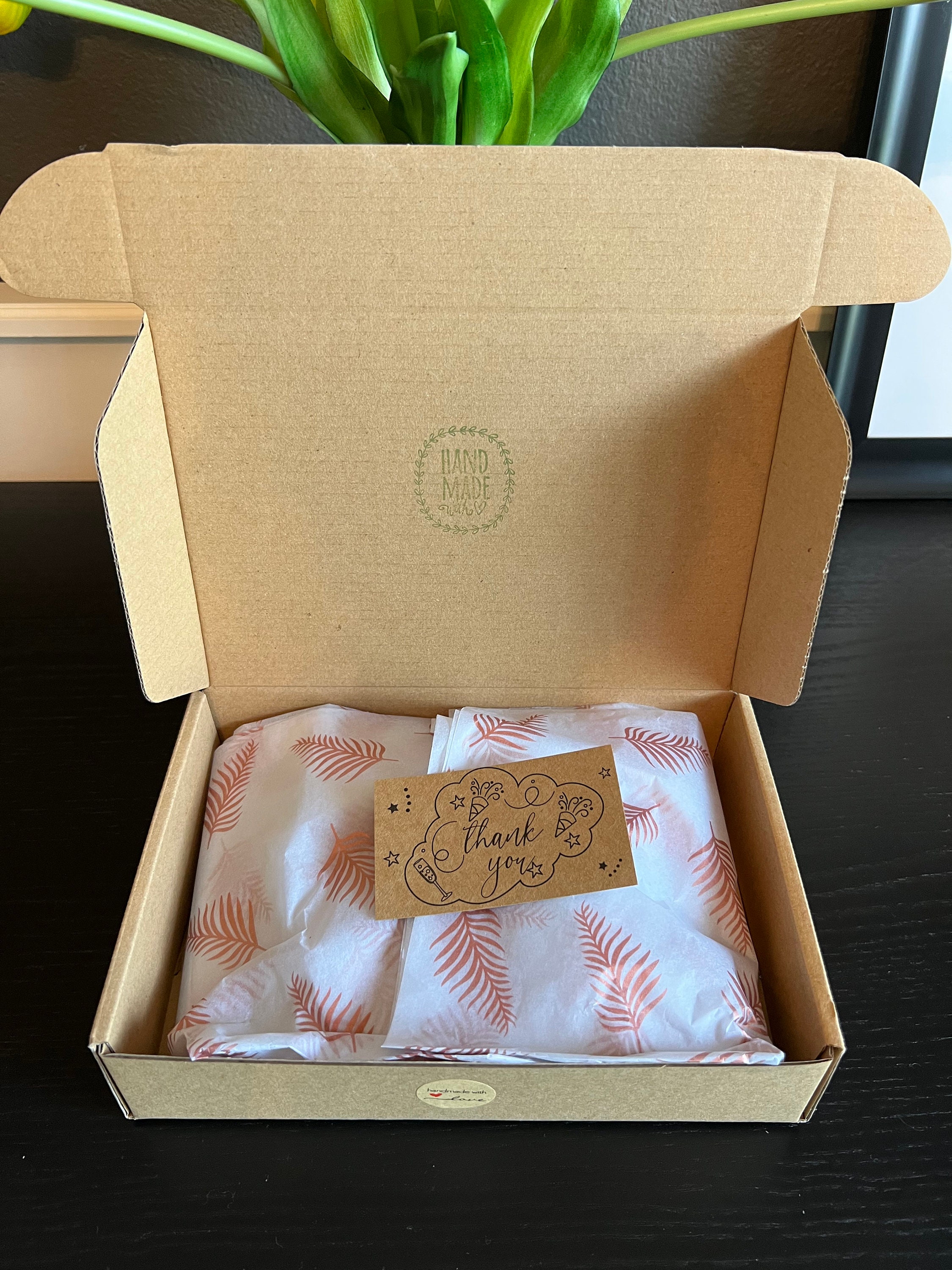 Hot Chocolate Gift Box 4 Homemade Pouches 2 Flavor Choices - Etsy