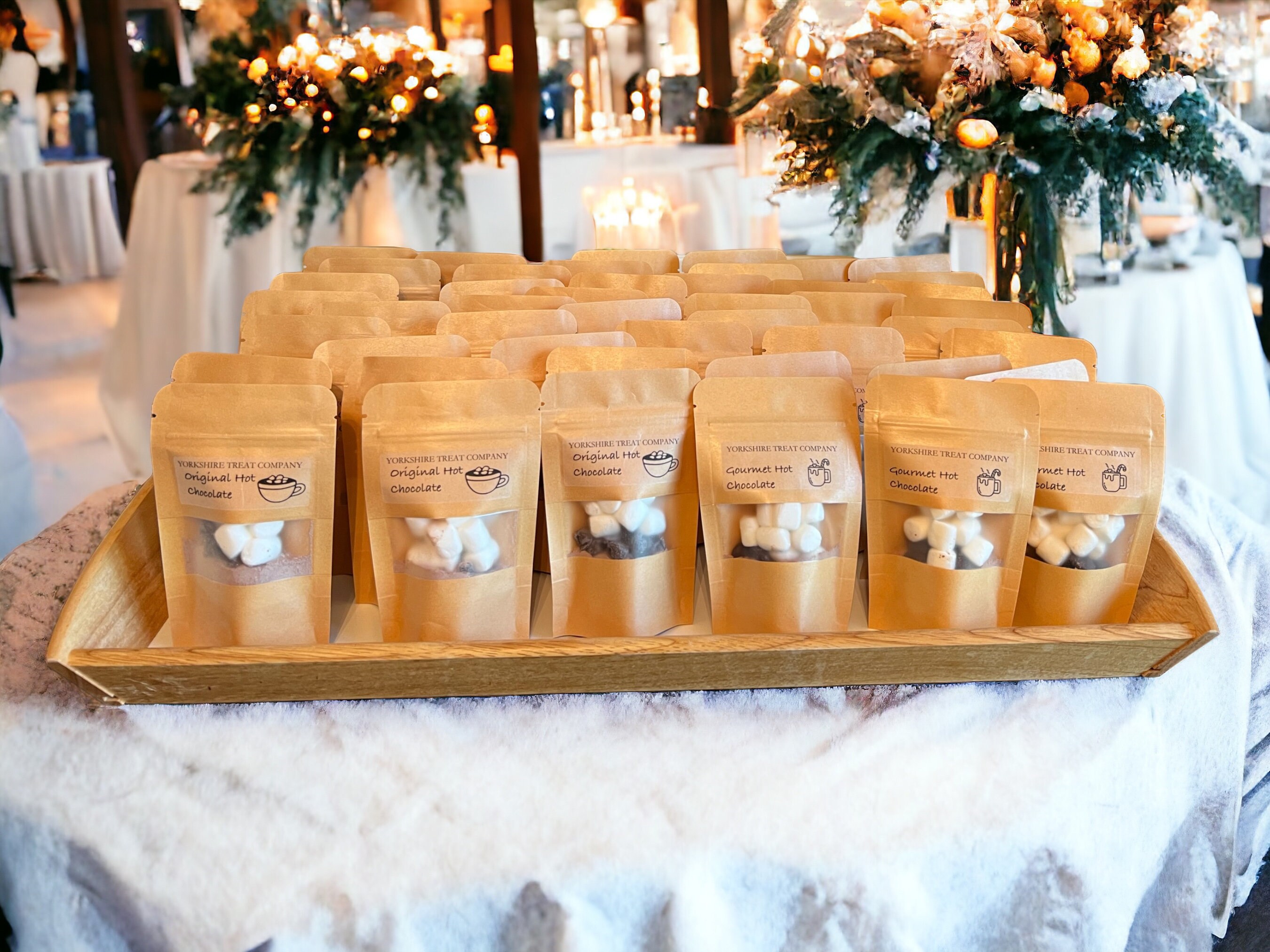 Personalized Hot Chocolate Party Favors, Perfect Individual Pouches for ...