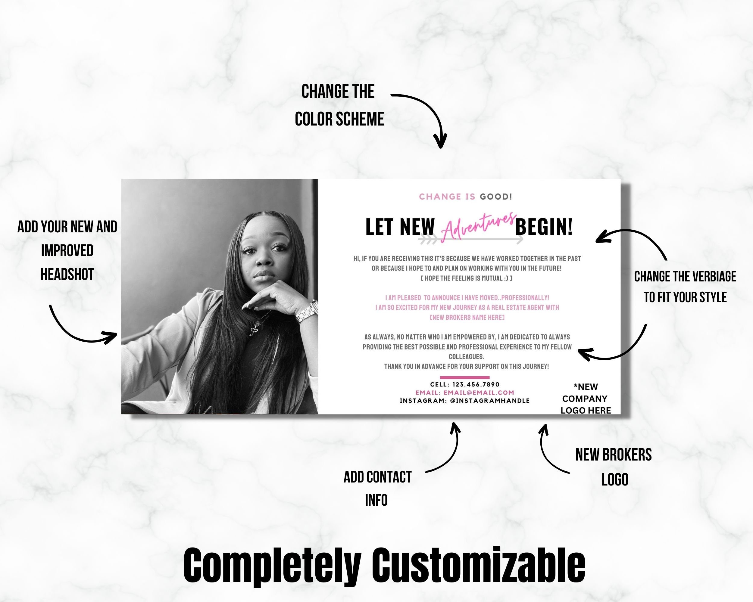 Real Estate Marketing, Real Estate Announcements, Real Estate Branding ...