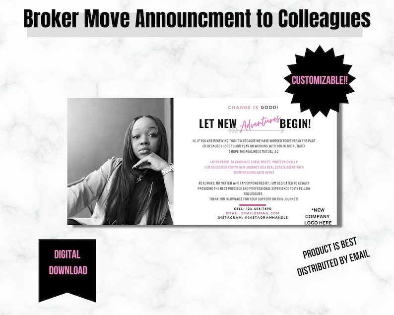 Real Estate Marketing, Real Estate Announcements, Real Estate Branding ...