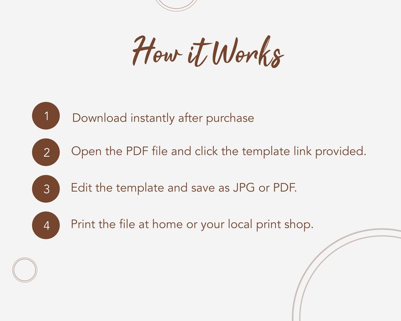 Vintage Order Form Template Printable Fully Editable on - Etsy