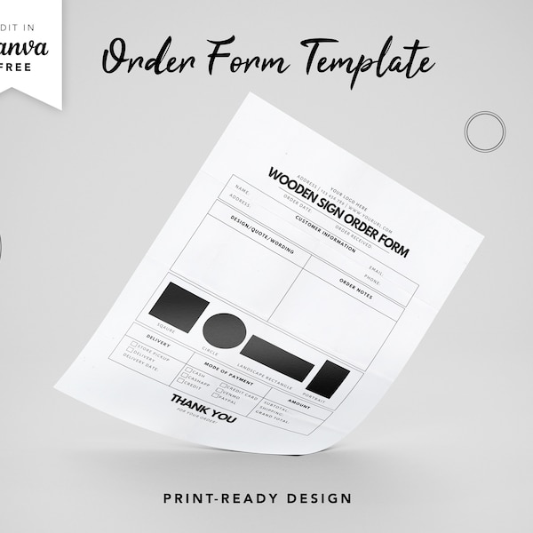 Wood Sign Order Form - Etsy