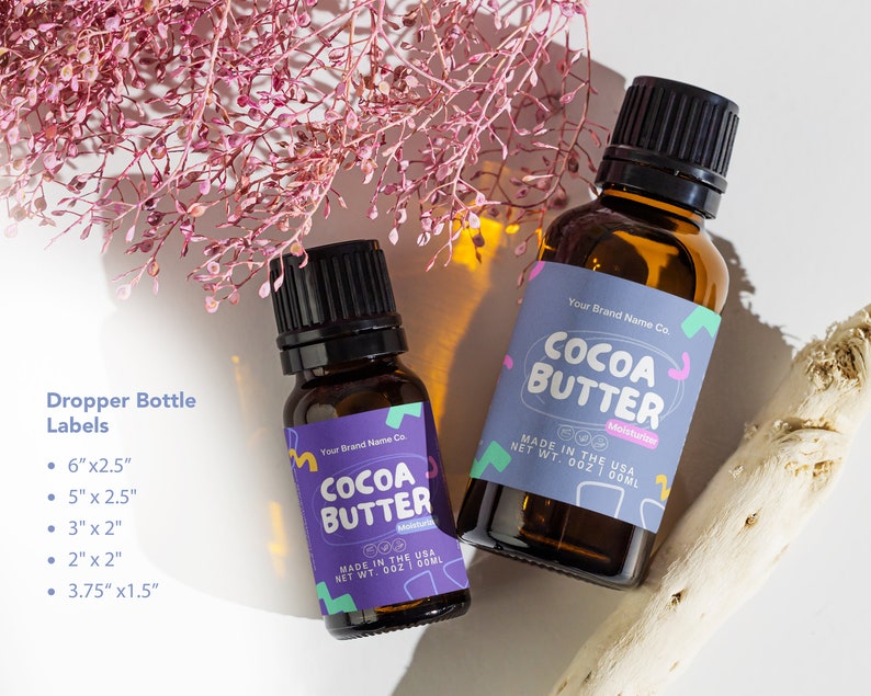 Complete Fun Skincare Label KIT Beauty Product Label Editable and ...