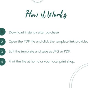 Boho Editable Business Thank You Card Printable Thank You Template ...