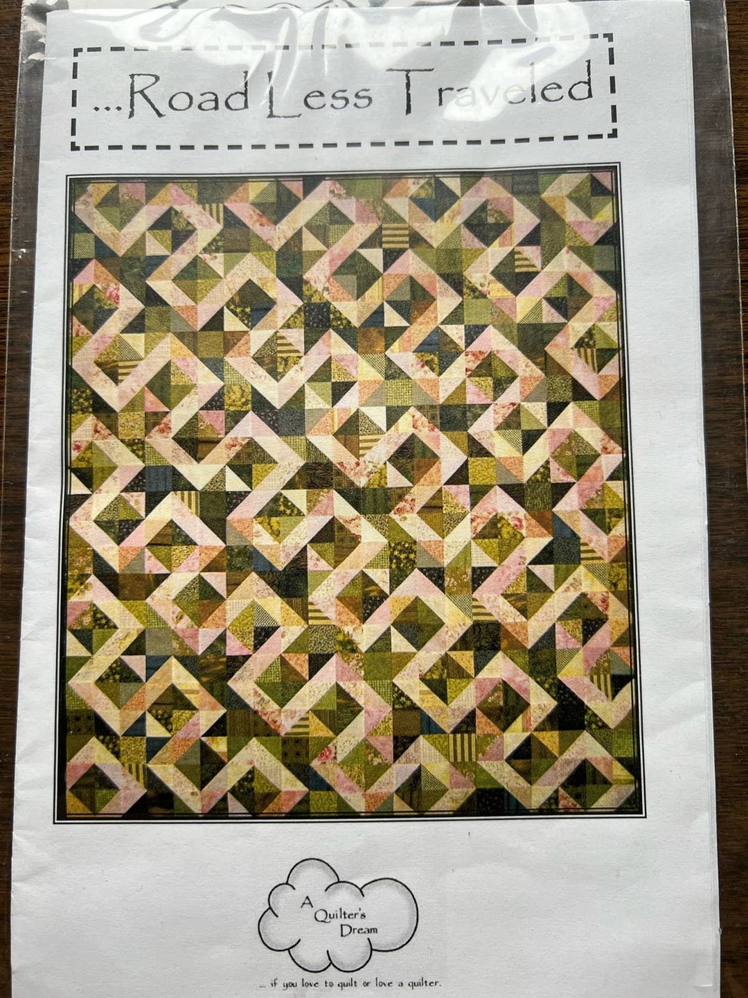 Road Less Traveled Quilt Pattern by A Quilters Dream - Etsy