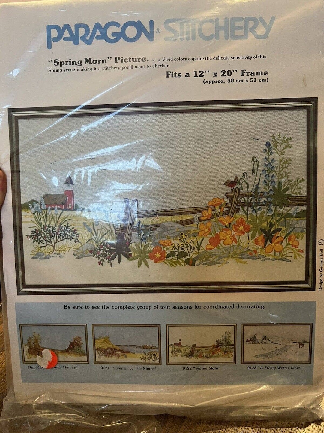 VINTAGE Paragon Stitchery Crewel Picture Kit Spring Morn New - Etsy
