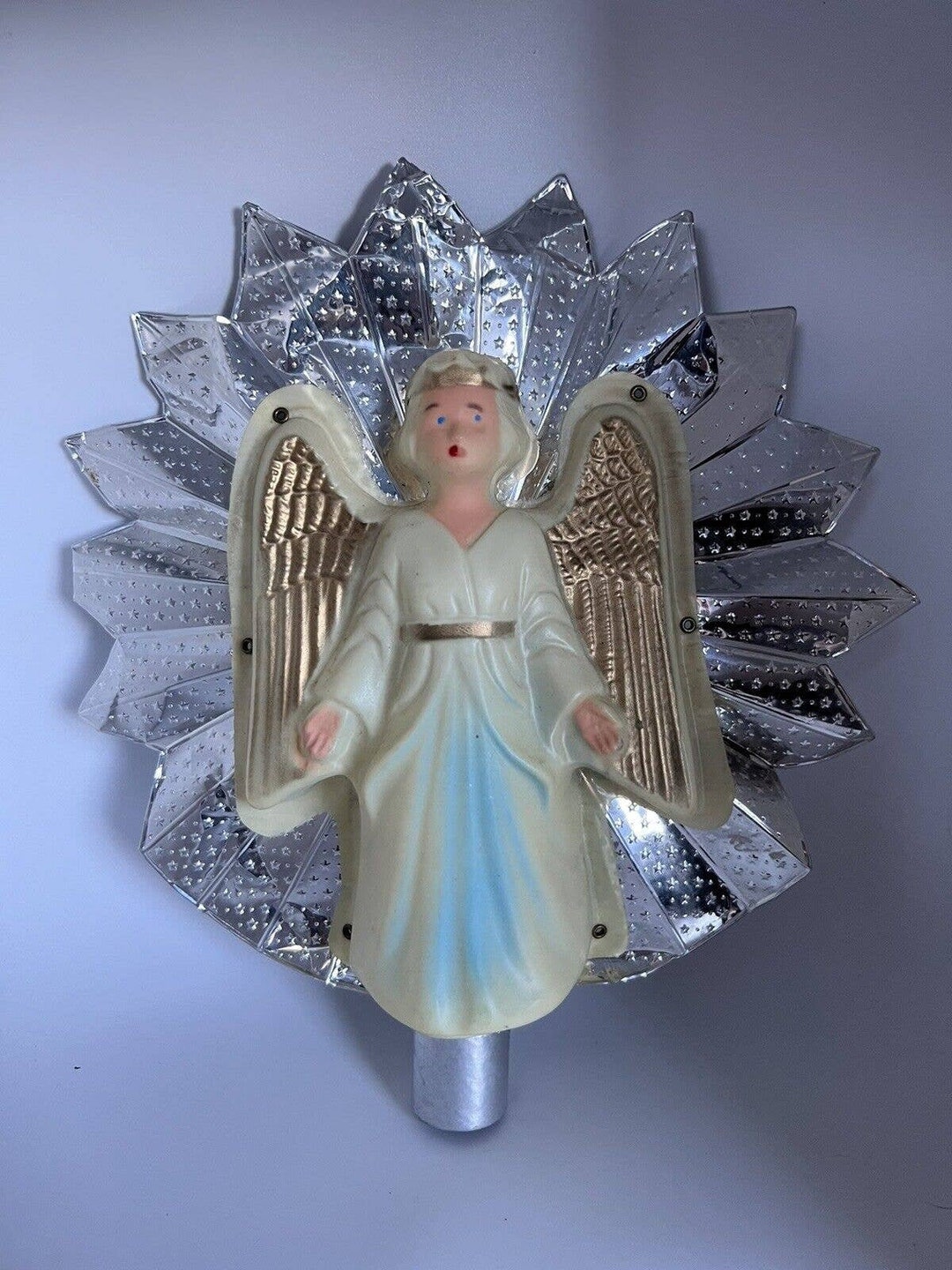 Vintage Christmas Tree Top Angel - Etsy