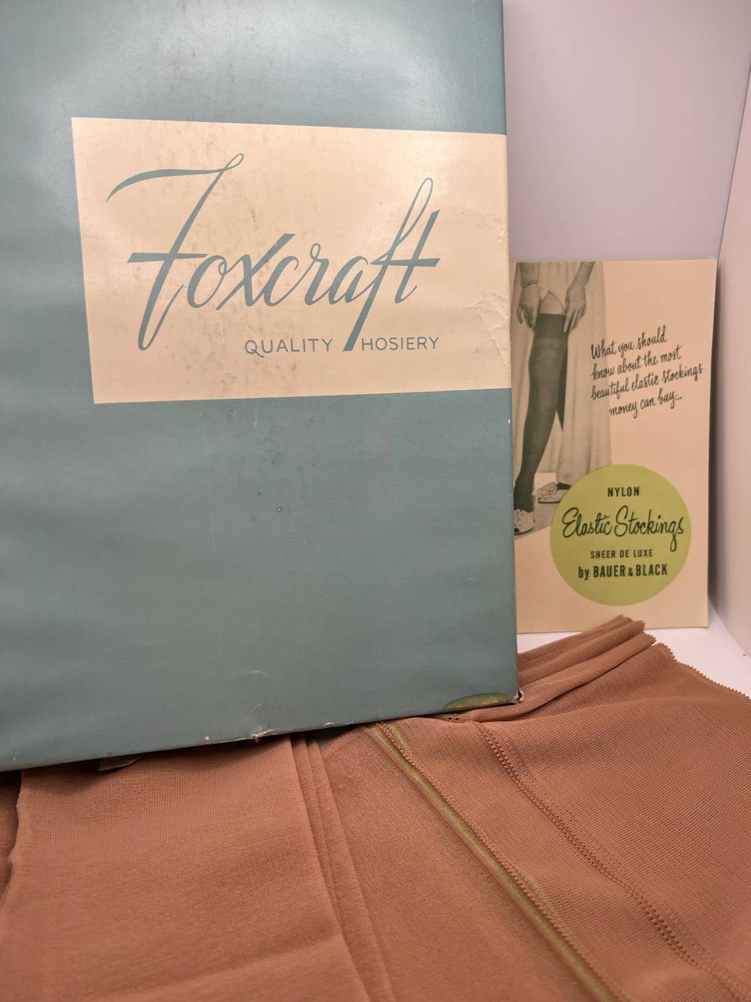 Foxcraft Vintage Nylons Pantyhose From G. Fox in Original Box - Etsy