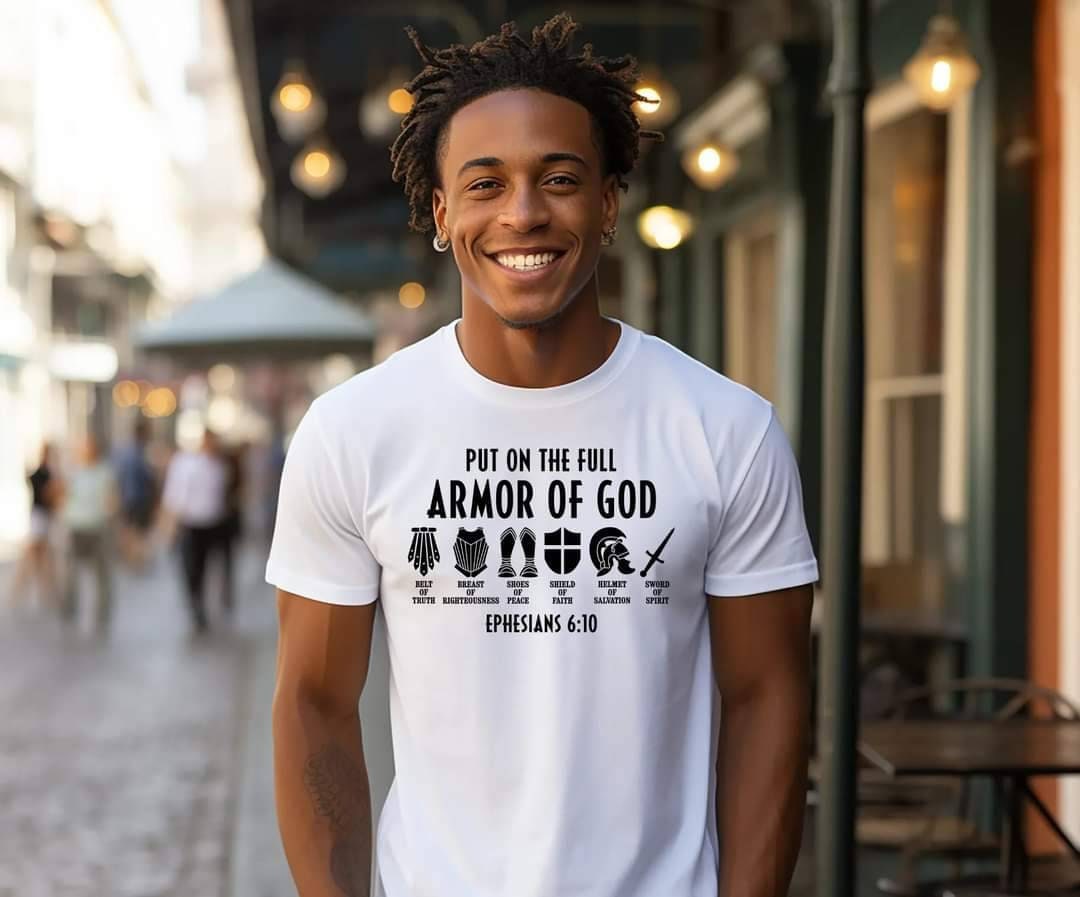 Armor of God Christian Shirt Bible Verse Scripture Shirt - Etsy