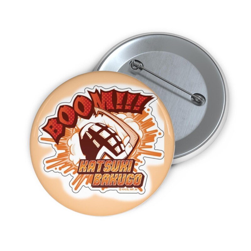 Bakugo Badge - Etsy