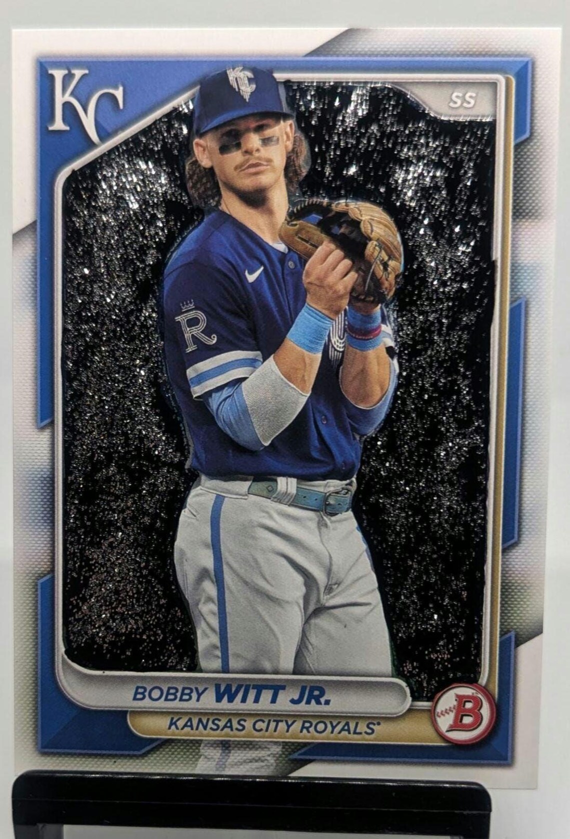 Customized Bobby Witt Jr Baseball Card Art 2024 Bowman - Etsy