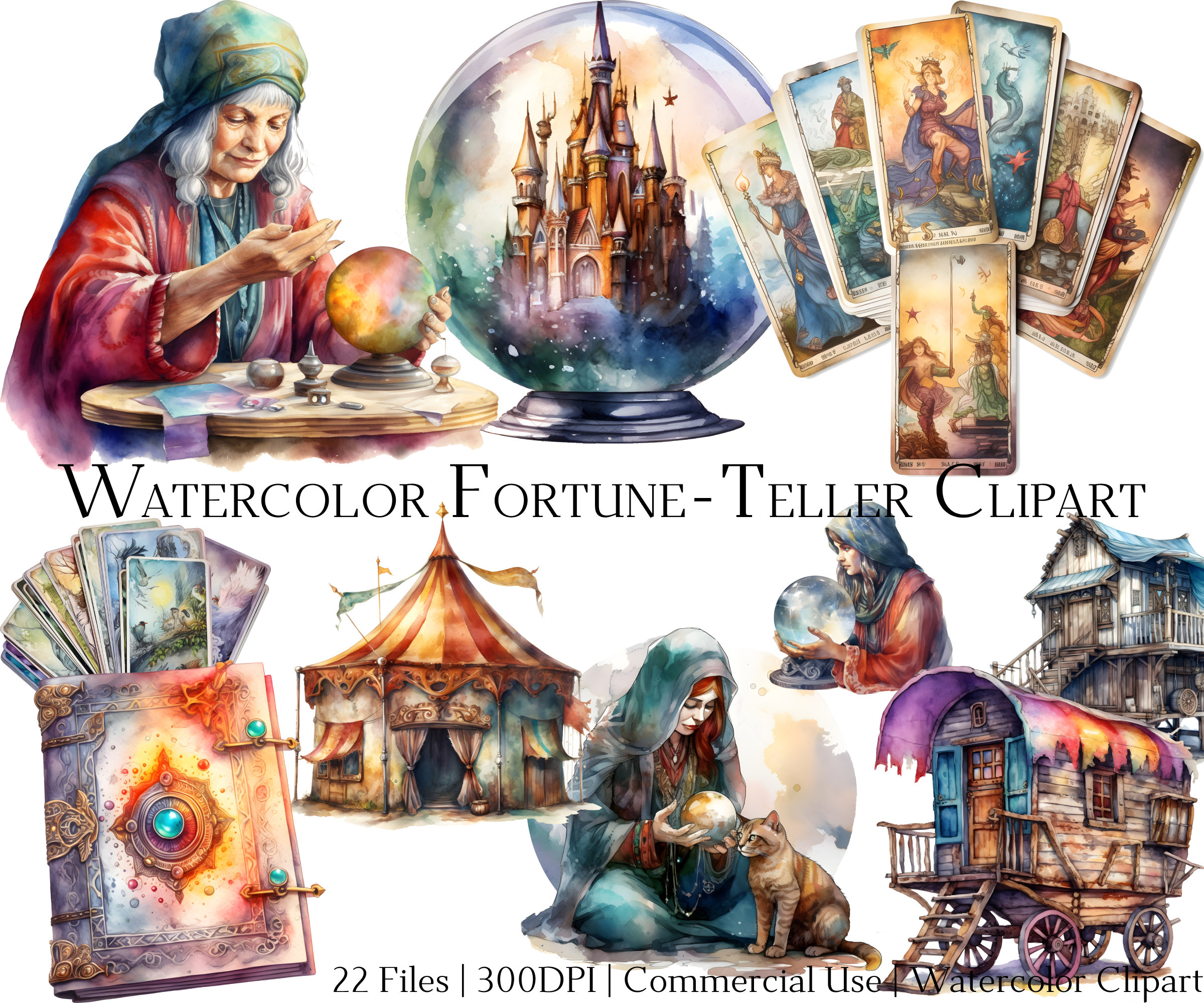 Fortune Teller Clipart