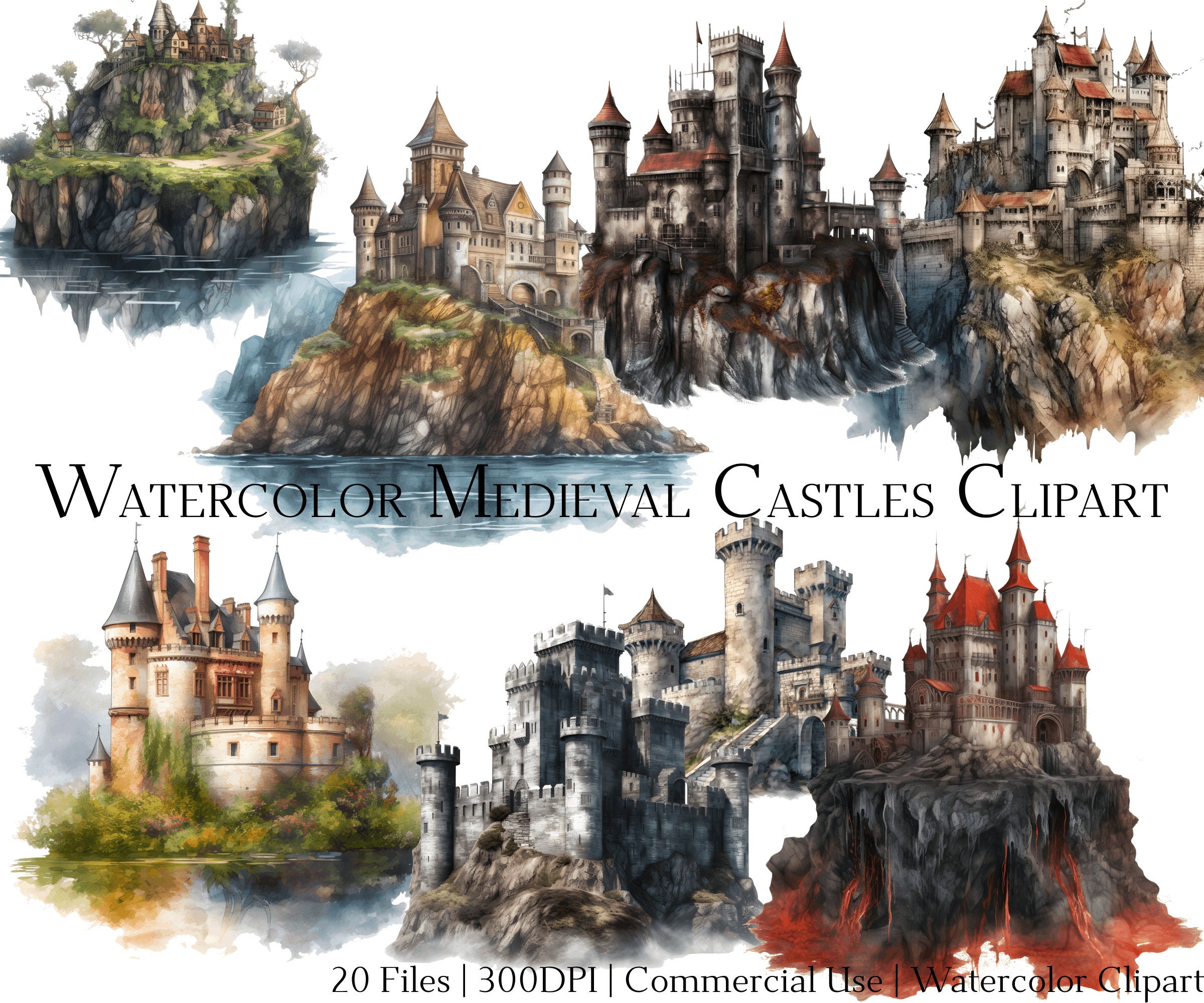 Medieval Castle Clipart