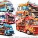 Watercolor Food Trucks Clipart Set: Commercial Use (PNG + PDF) - Etsy