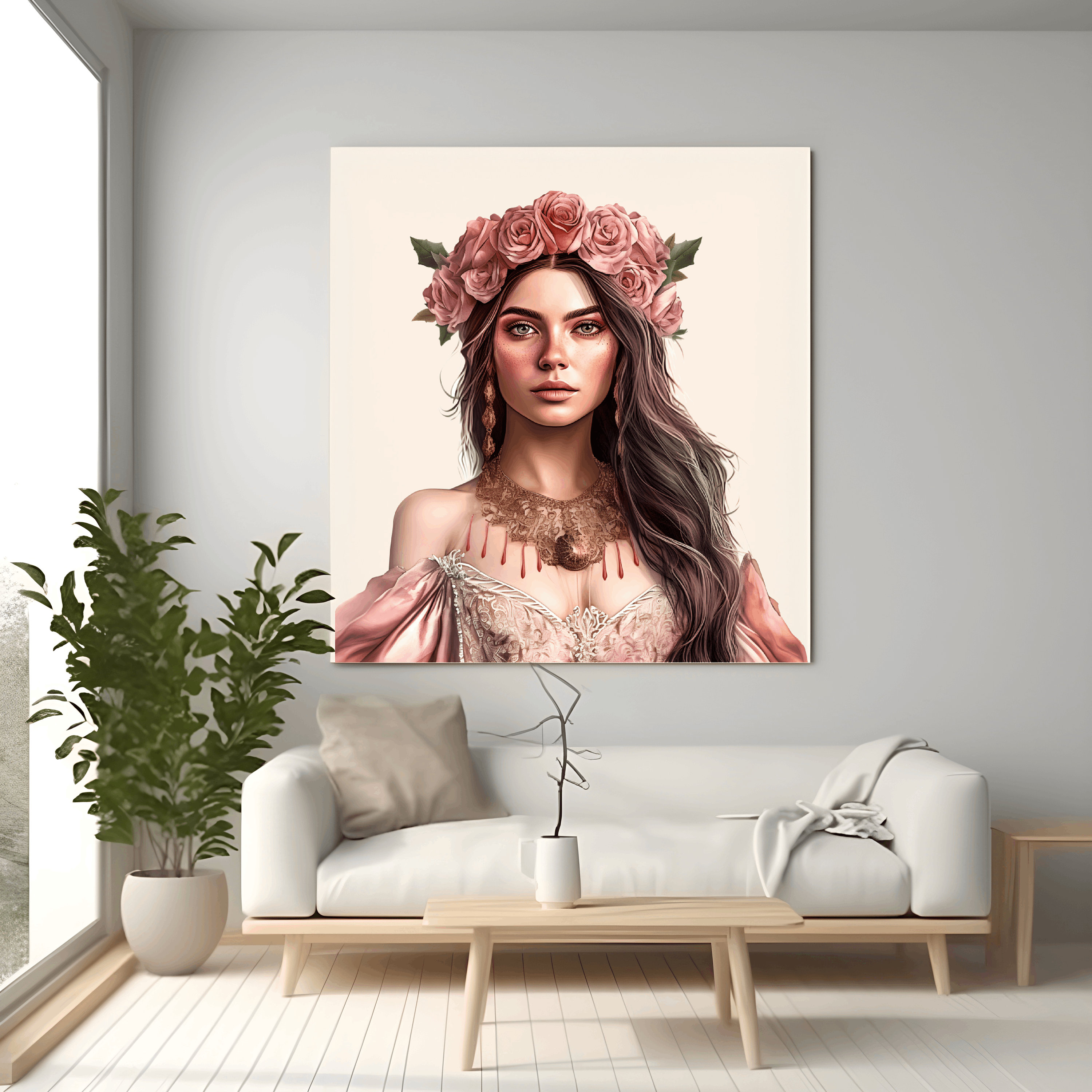 Watercolor Rose Gold Princess Clipart Set (PNG & PDF) - Etsy