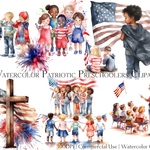 Patriotic Clipart - Etsy