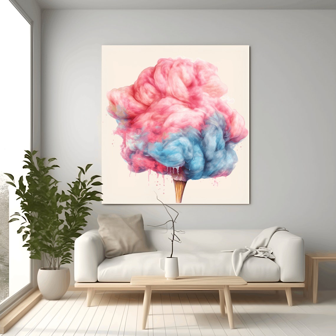 Watercolor Candy Clipart Set: Colorful Sweets, PNG & PDF (commercial ...