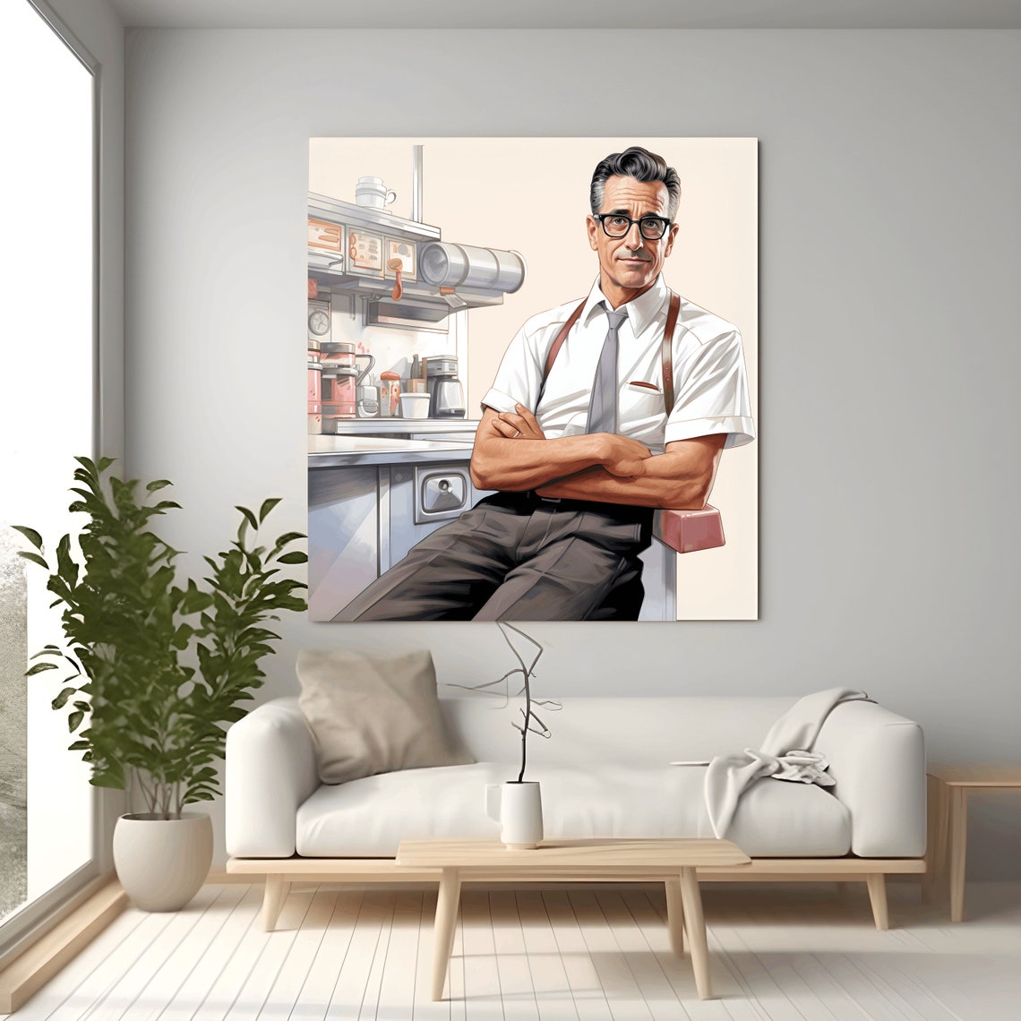 Watercolor Retro Diner Clipart Set of 20 Files With Instant Download ...