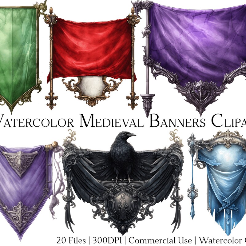 Medieval Banner - Etsy
