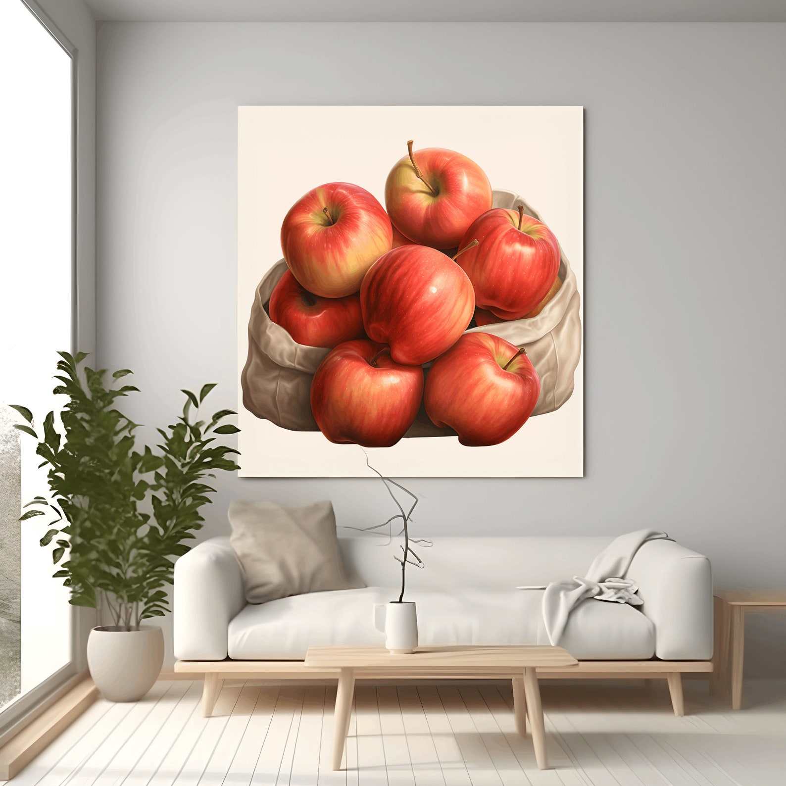 Watercolor Apples Clipart Set of 20 Files With Instant Download ...