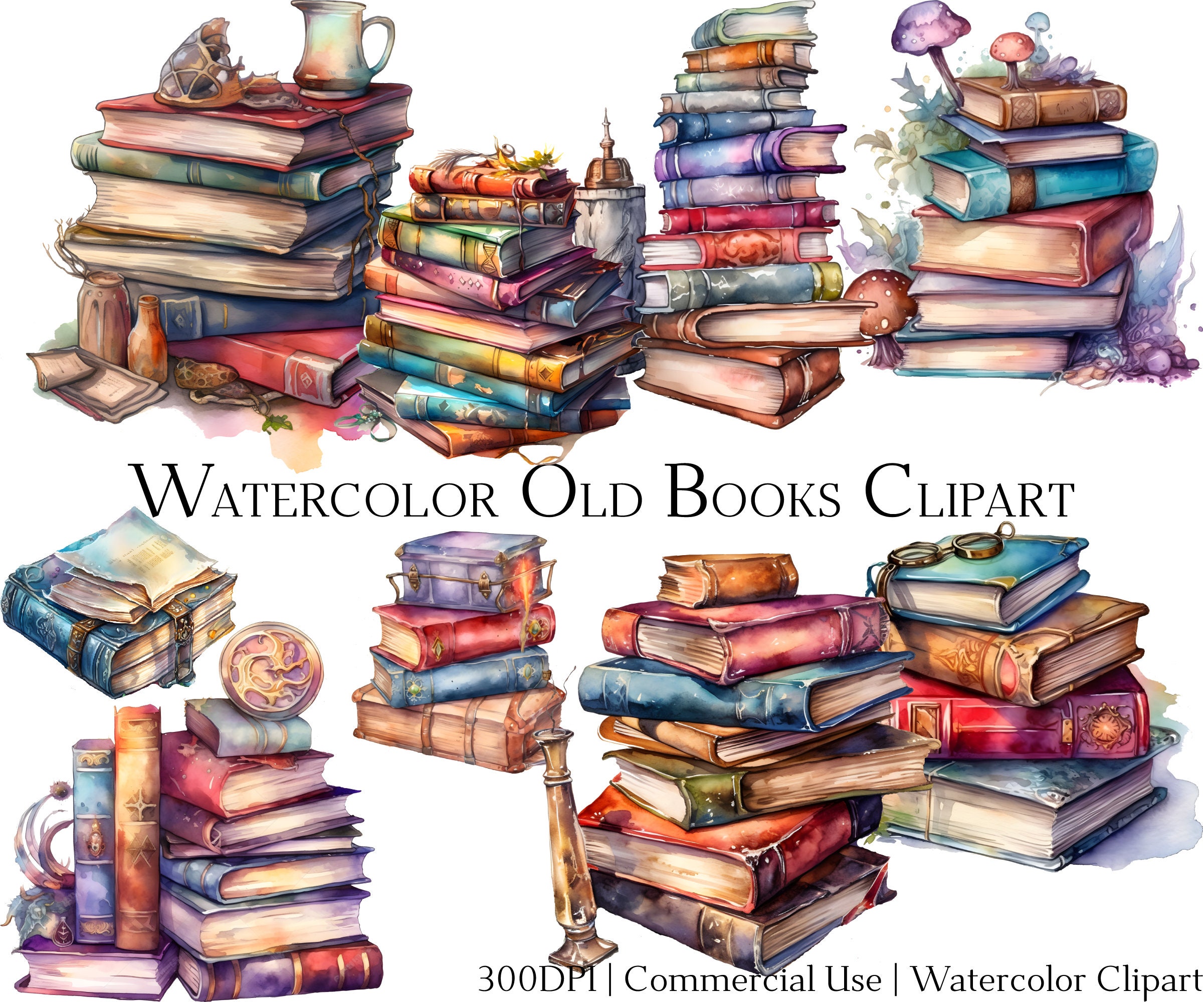 Used Books Clipart