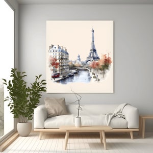 Watercolor Paris Clipart Set of 20 Files With Instant Download ...