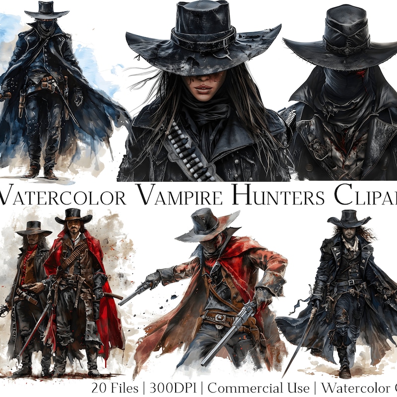 Vampire Hunter - Etsy