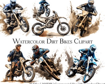 Watercolor Construction Clipart Set of 20 Files With Instant Download ...