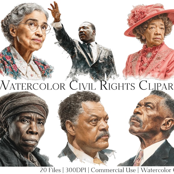 Rosa Parks Clipart - Etsy