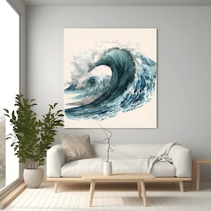 Watercolor Ocean Waves Clipart Set of 20 Files With Instant Download ...