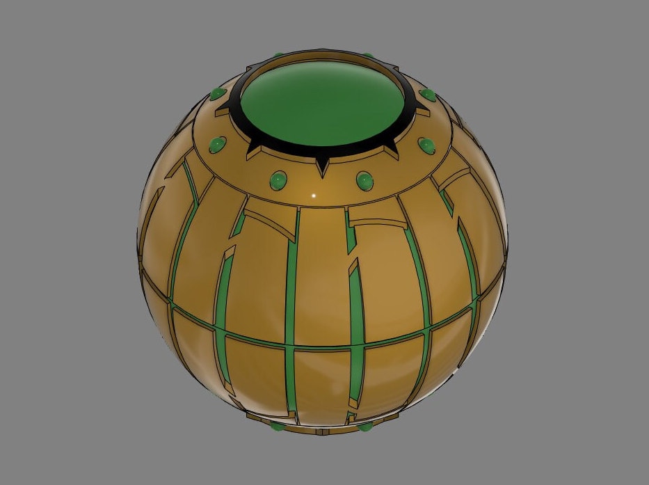 Green Goblin Pumpkin Bomb | 3D Printable Spider-man STL File - Etsy