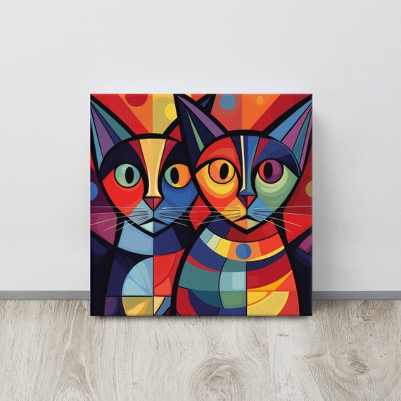 Pablo Picasso Cubism Cat