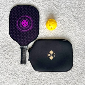 Custom Pickleball Personalized Pickleball Paddle Cover Racquet ...
