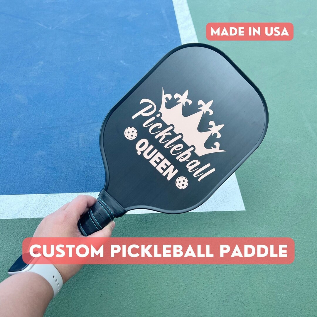 Custom Pickleball Paddle Personalized Grandma Gift Grandpa Pickleball ...