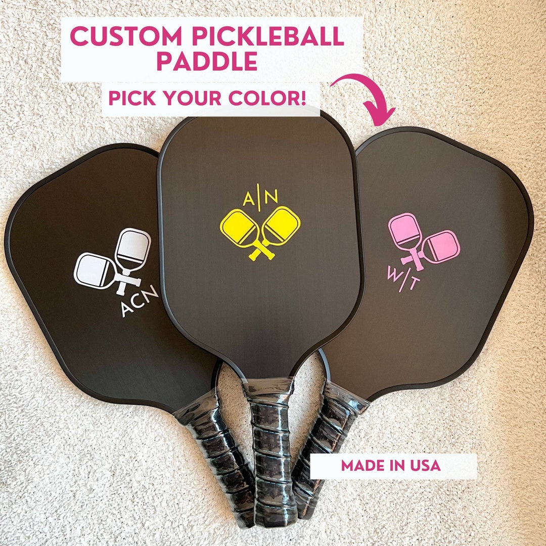 Custom Designed Pickleball Paddle With Name Personalized Pickleball ...